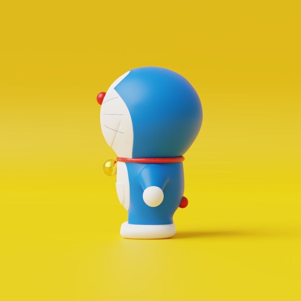 3D model Doraemon VR / AR / low-poly | CGTrader