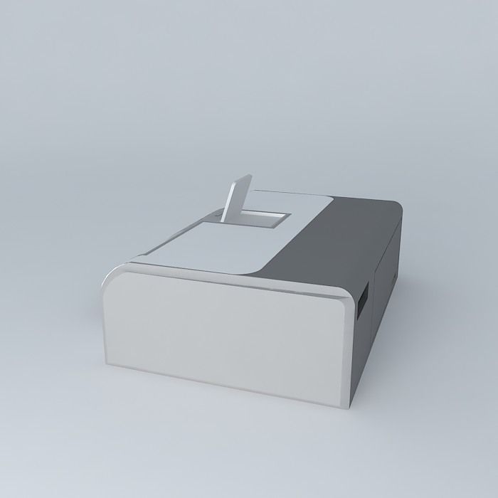 HP printer 3D model | CGTrader