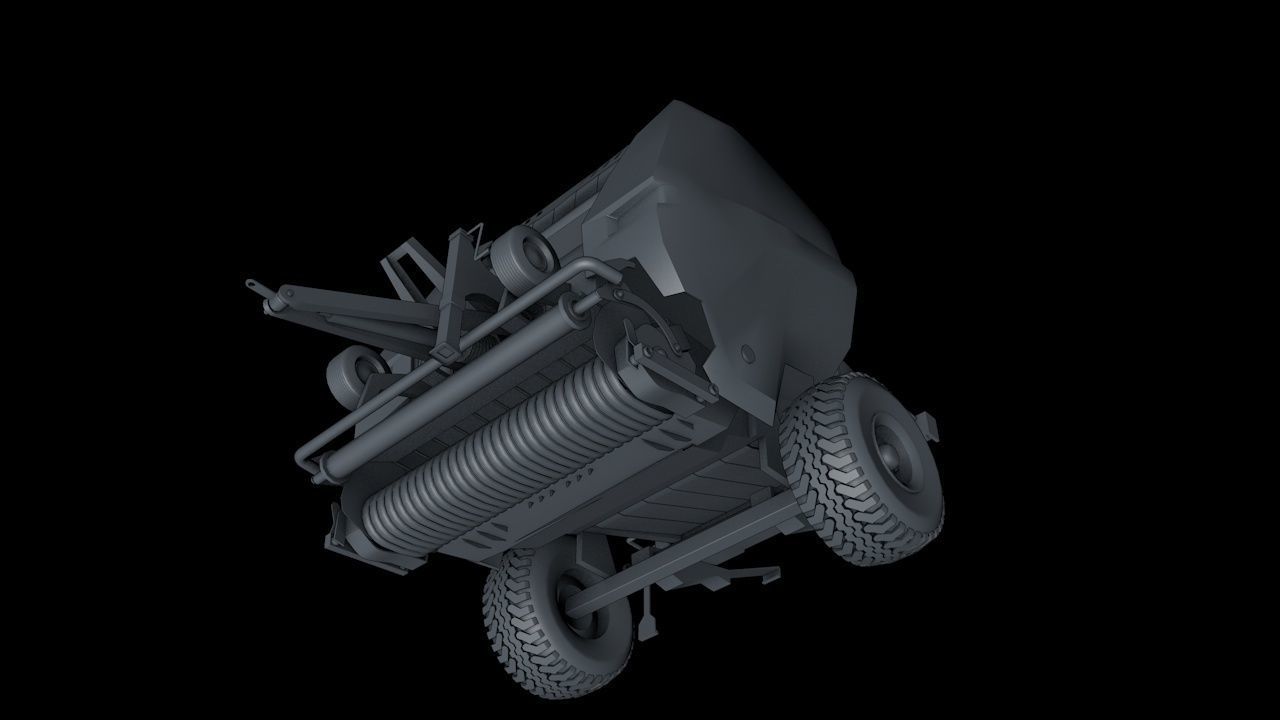 john deere v 461 3D model | CGTrader