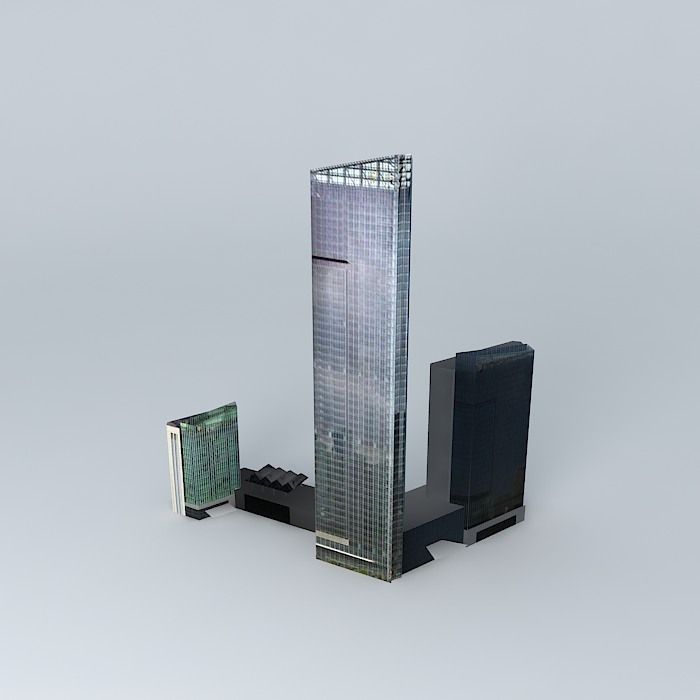 Shangha BM Plaza 3D model | CGTrader