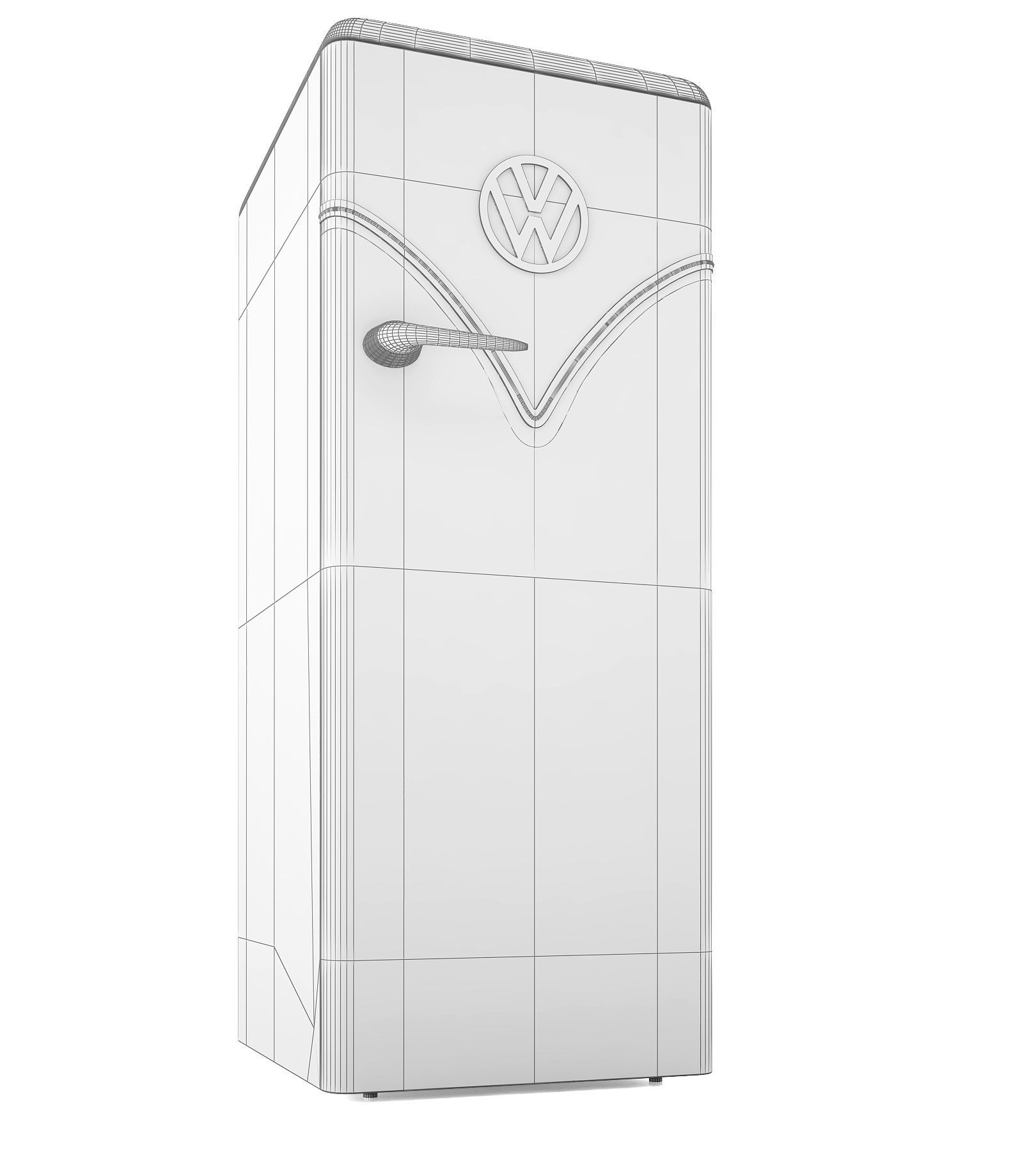volkswagen fridge gorenje 3D model | CGTrader