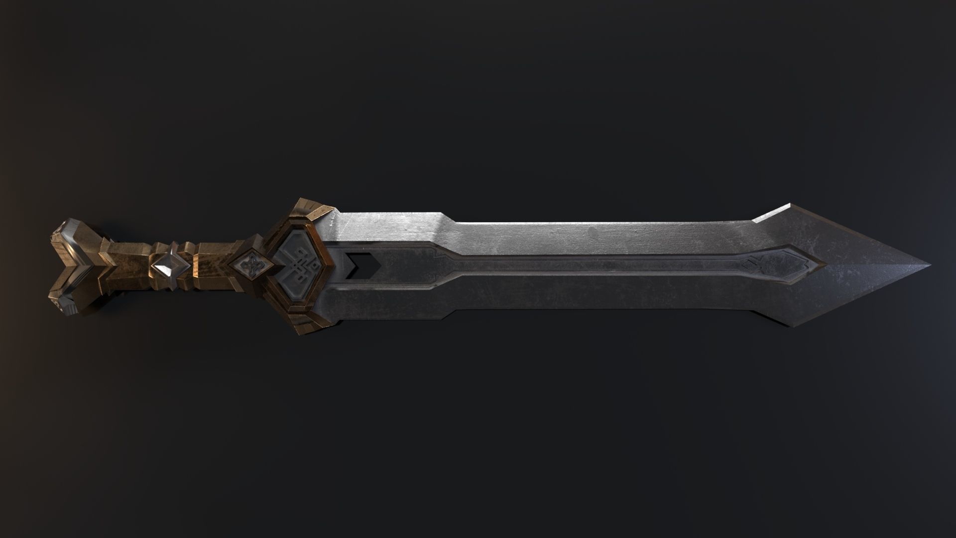 3D model Deathless Sword VR / AR / low-poly | CGTrader