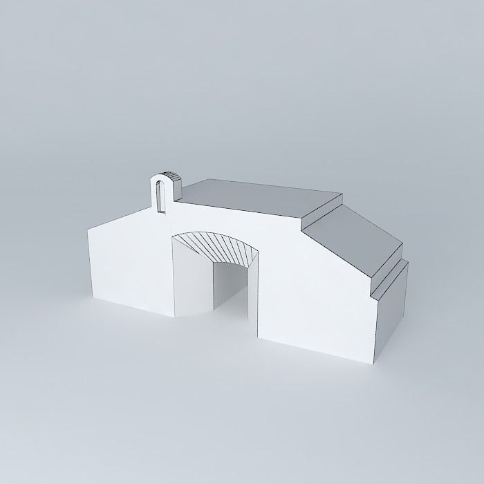 Puerta del Conde Santo Domingo free 3D model | CGTrader