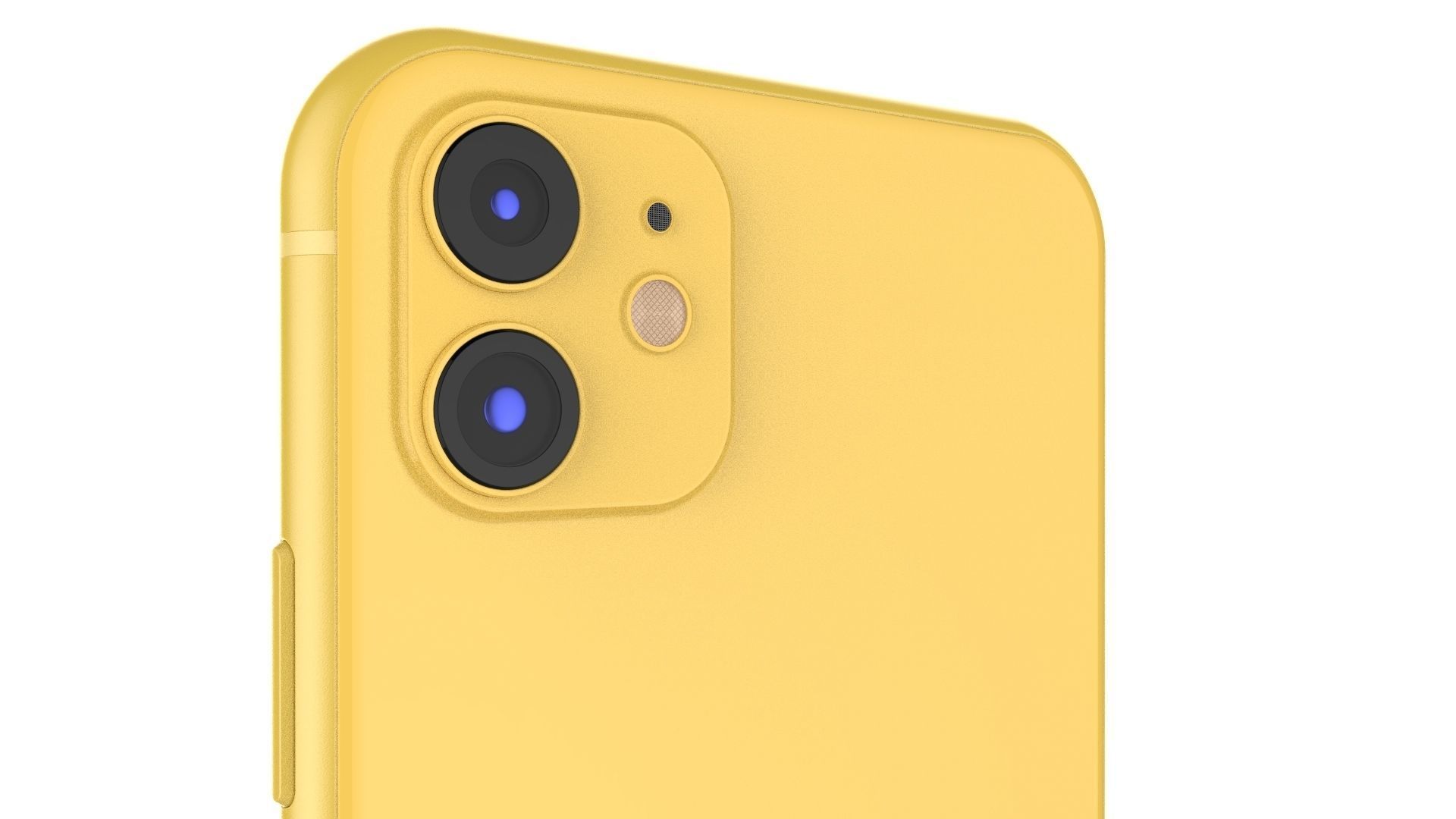 Apple iPhone 11 Yellow 3D model | CGTrader