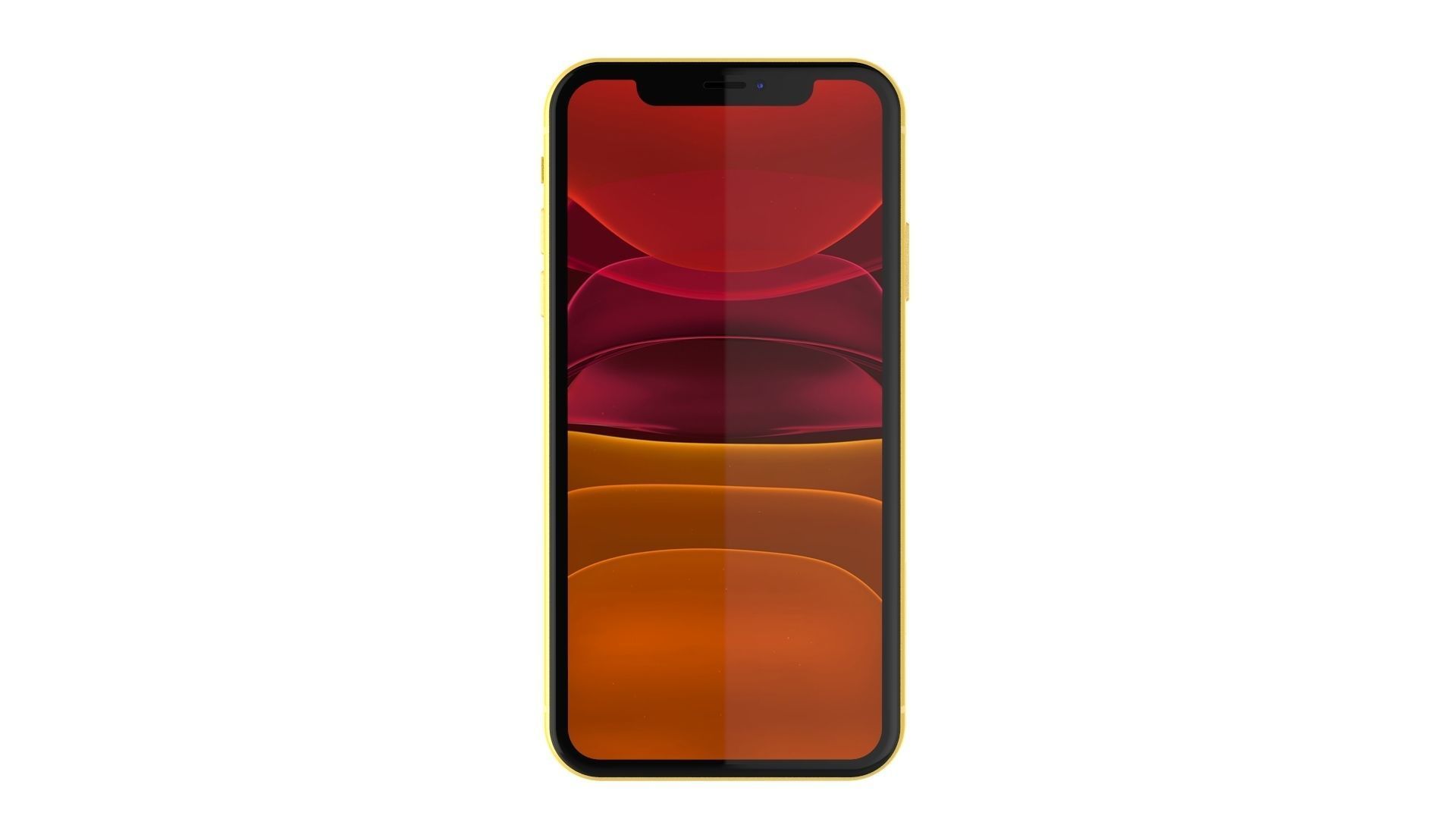 Apple iPhone 11 Yellow 3D model | CGTrader