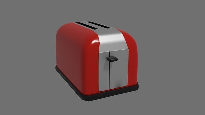 Low Poly Toaster free VR / AR / low-poly 3D model | CGTrader