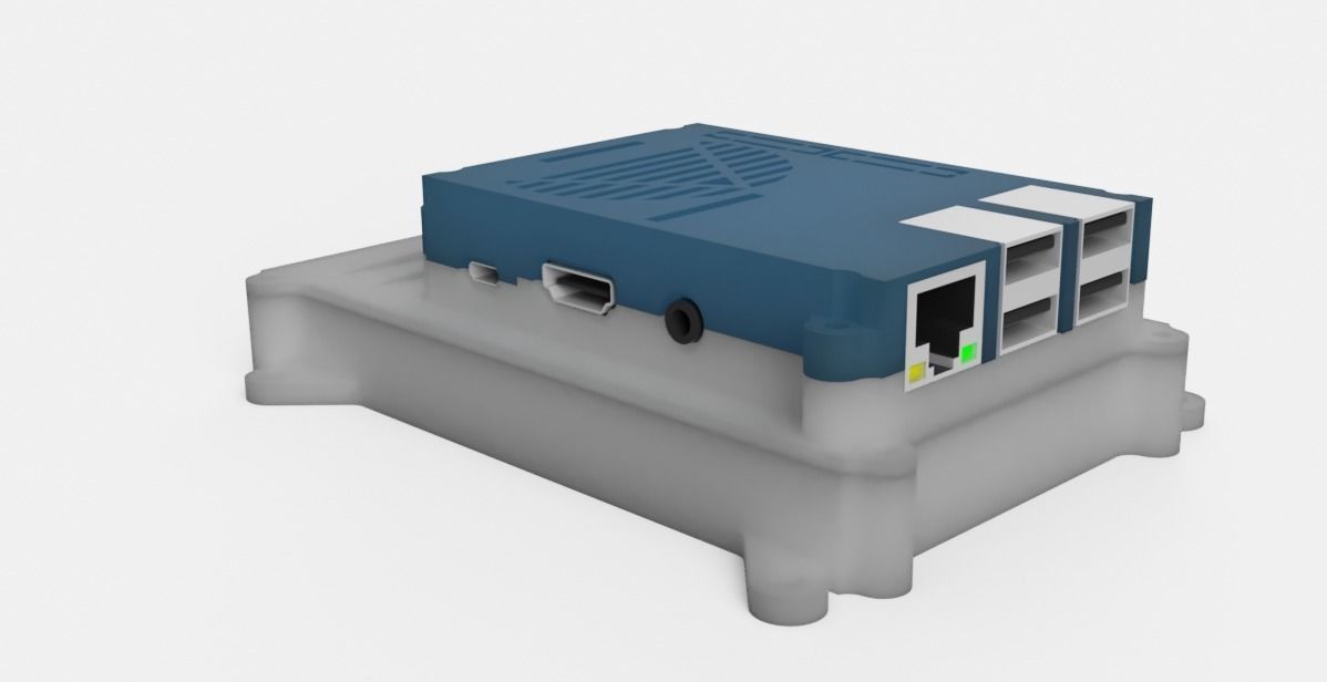 RASPBERRY PI 3 - ENCLOSURES 3D model 3D printable | CGTrader