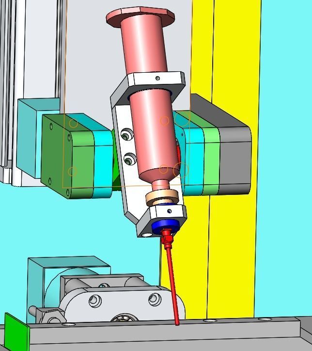 Five-axis Circuit Board Dispenser 3D model | CGTrader