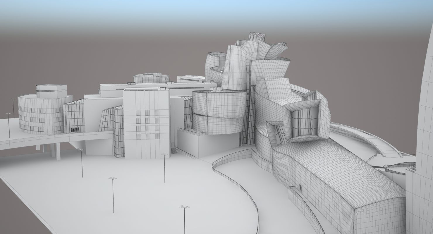 Guggenheim Museum Bilbao 3d model 3D model | CGTrader