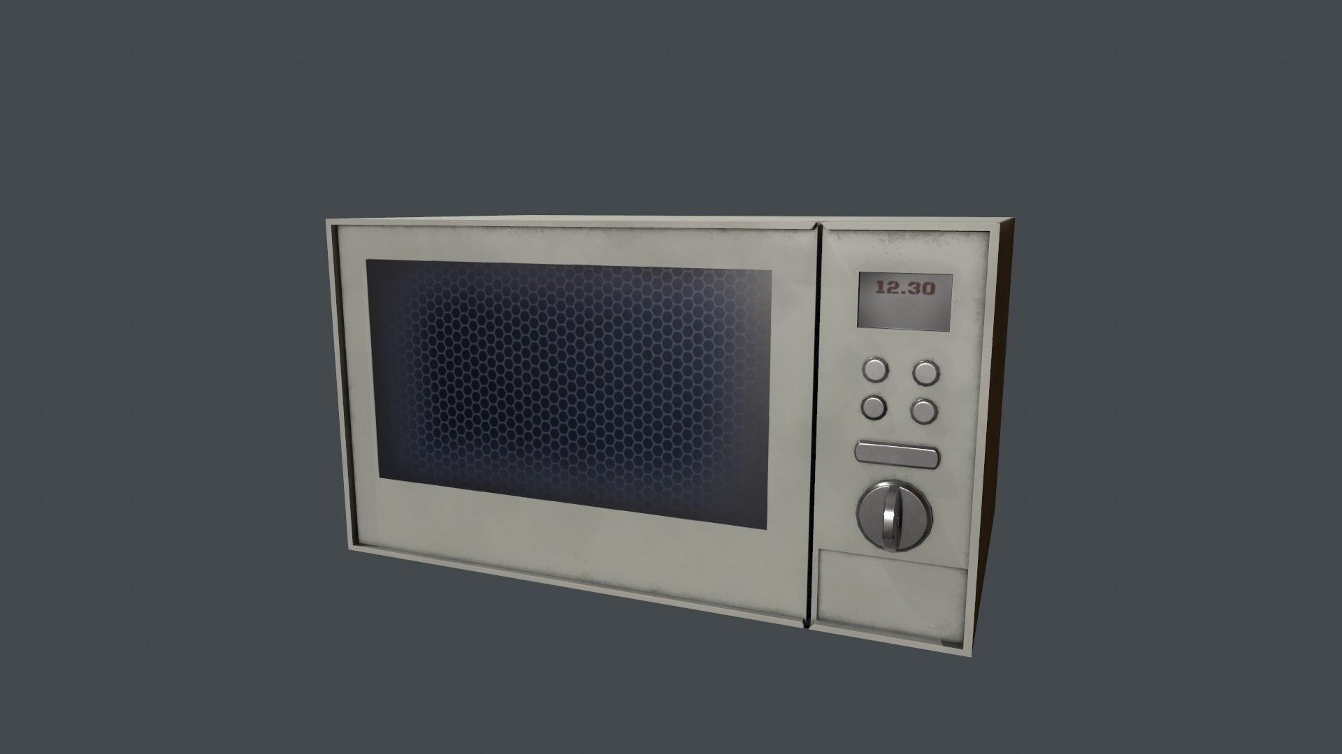 3D model Microwave - Low Poly Microwave VR / AR / low-poly | CGTrader