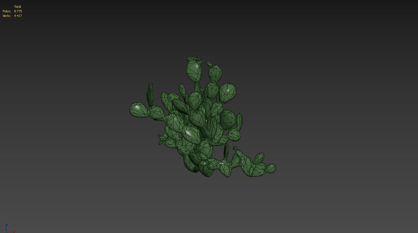3D model Low Poly Cactus Stylish VR / AR / low-poly | CGTrader