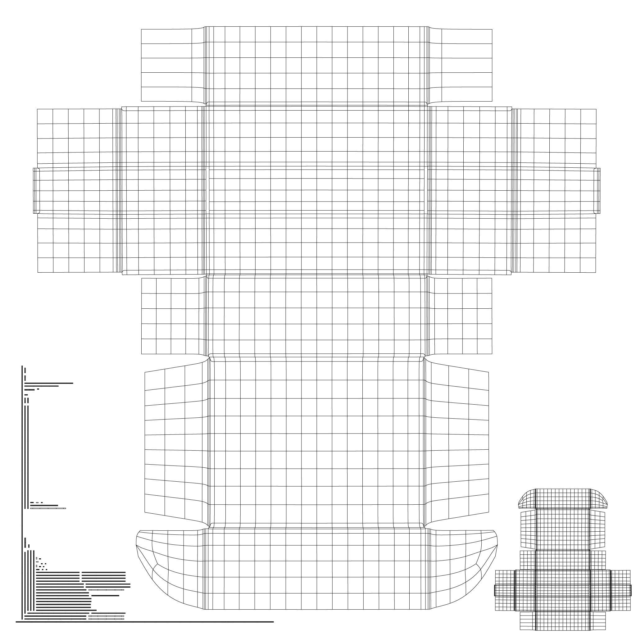 Self-assembly box 3D model | CGTrader