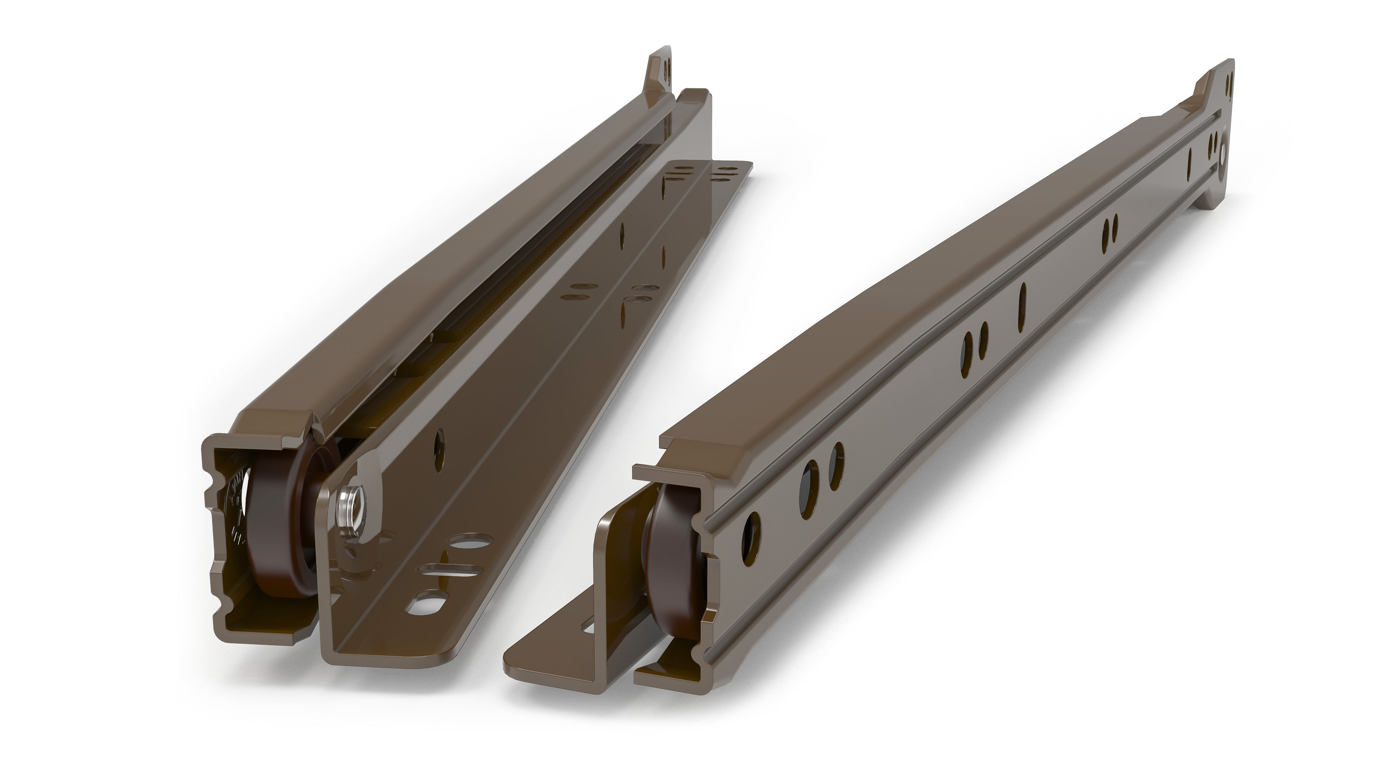 EURO Drawer Slides 35cm 3D model | CGTrader