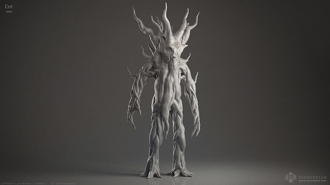 Ent - Highpoly Sculpture 3D model | CGTrader