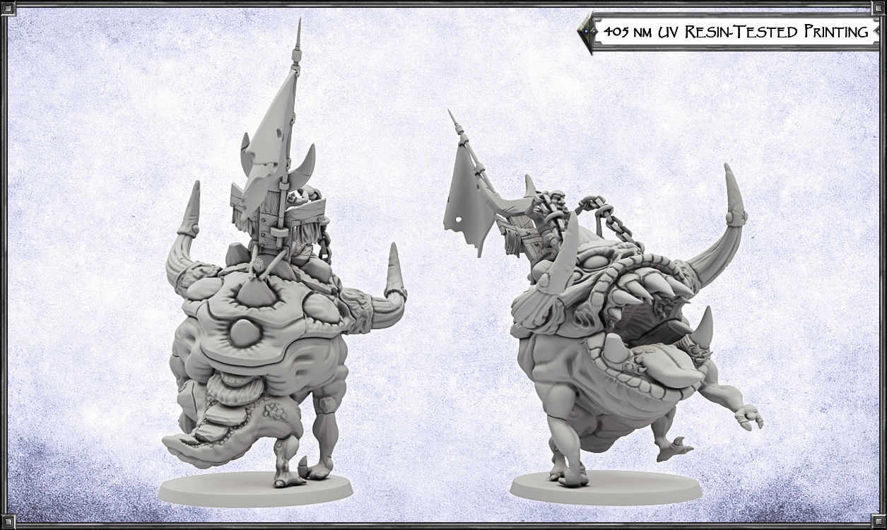 DeepCave Wrecking Team -UNIT- 28mm Miniatures 3D model 3D printable ...
