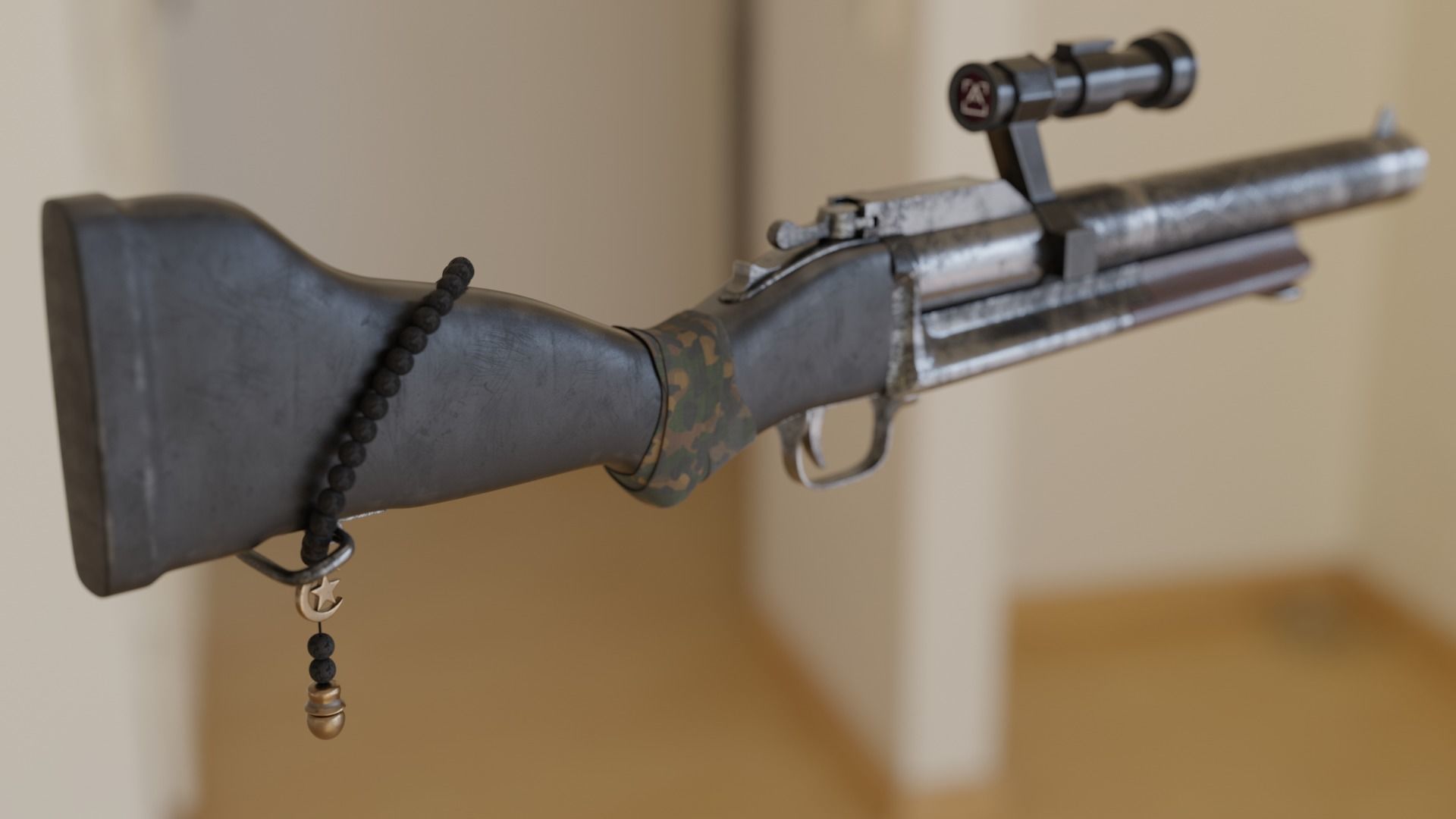 M79 GRENADE LAUNCHER REALISTIC PBR 3D model | CGTrader