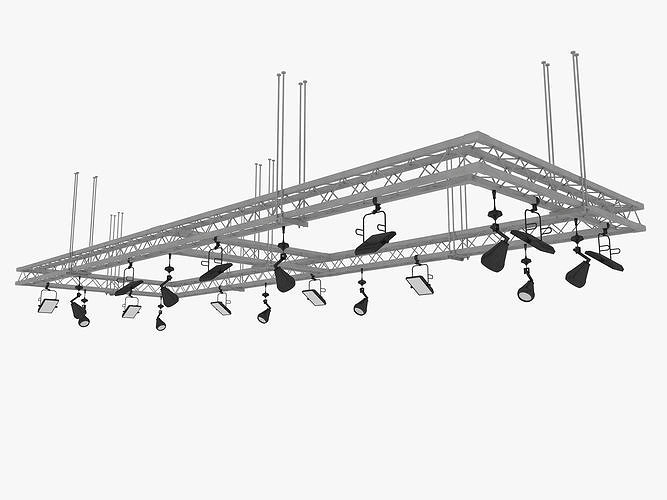 Lighting Truss Ceiling Mount | Shelly Lighting