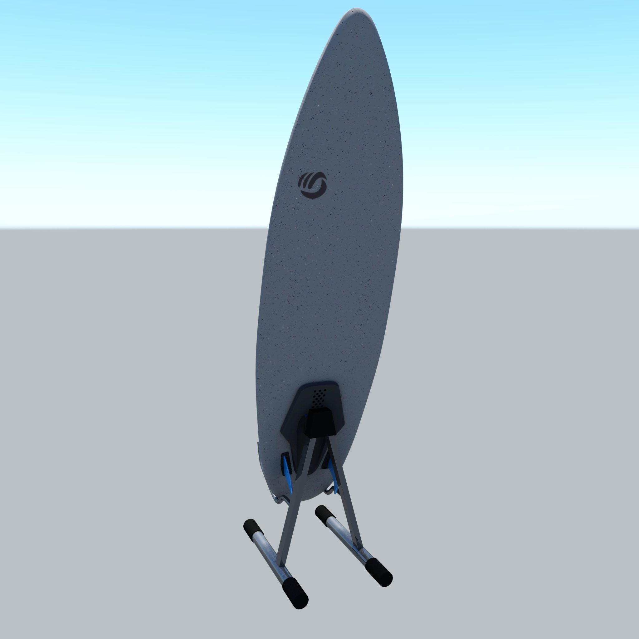 3D model powered surfboard VR / AR / low-poly | CGTrader