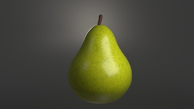 Pear Low-poly 3D model 3D model | CGTrader