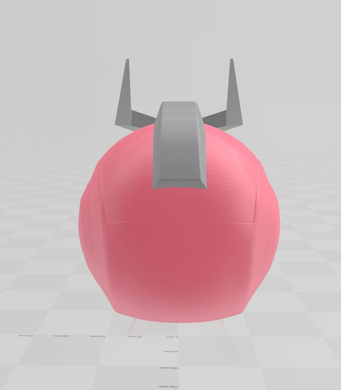 Mobile Suit Gundam Char Pilot Helmet Char Aznable Cosplay 3D model 3D ...