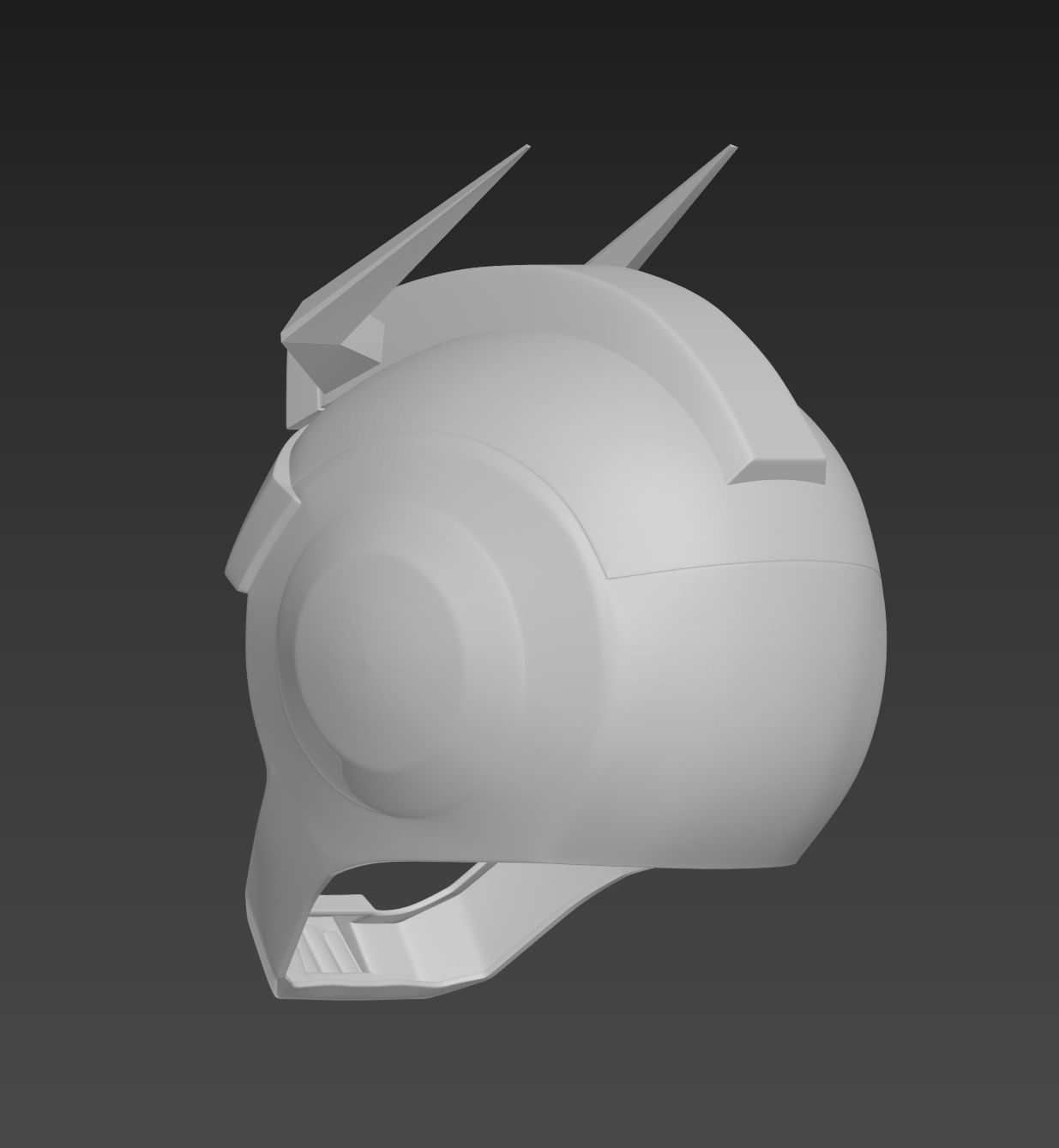 Mobile Suit Gundam Char Pilot Helmet Char Aznable Cosplay 3D model 3D ...