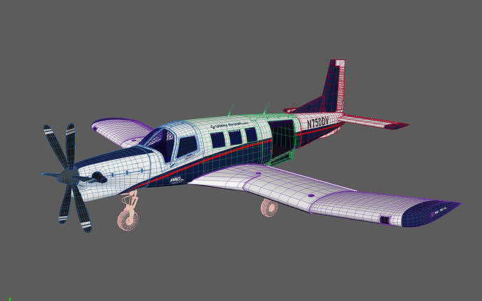 Skydiving Aircraft PAC750XL 3D model | CGTrader