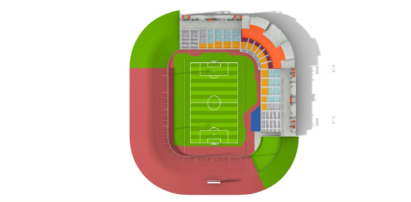 3D model Cashman Field Stadium VR / AR / low-poly | CGTrader