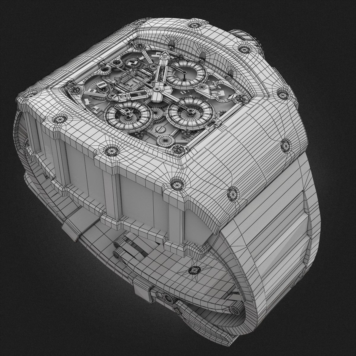 Richard Mille RM 11-03 watch 3D model | CGTrader