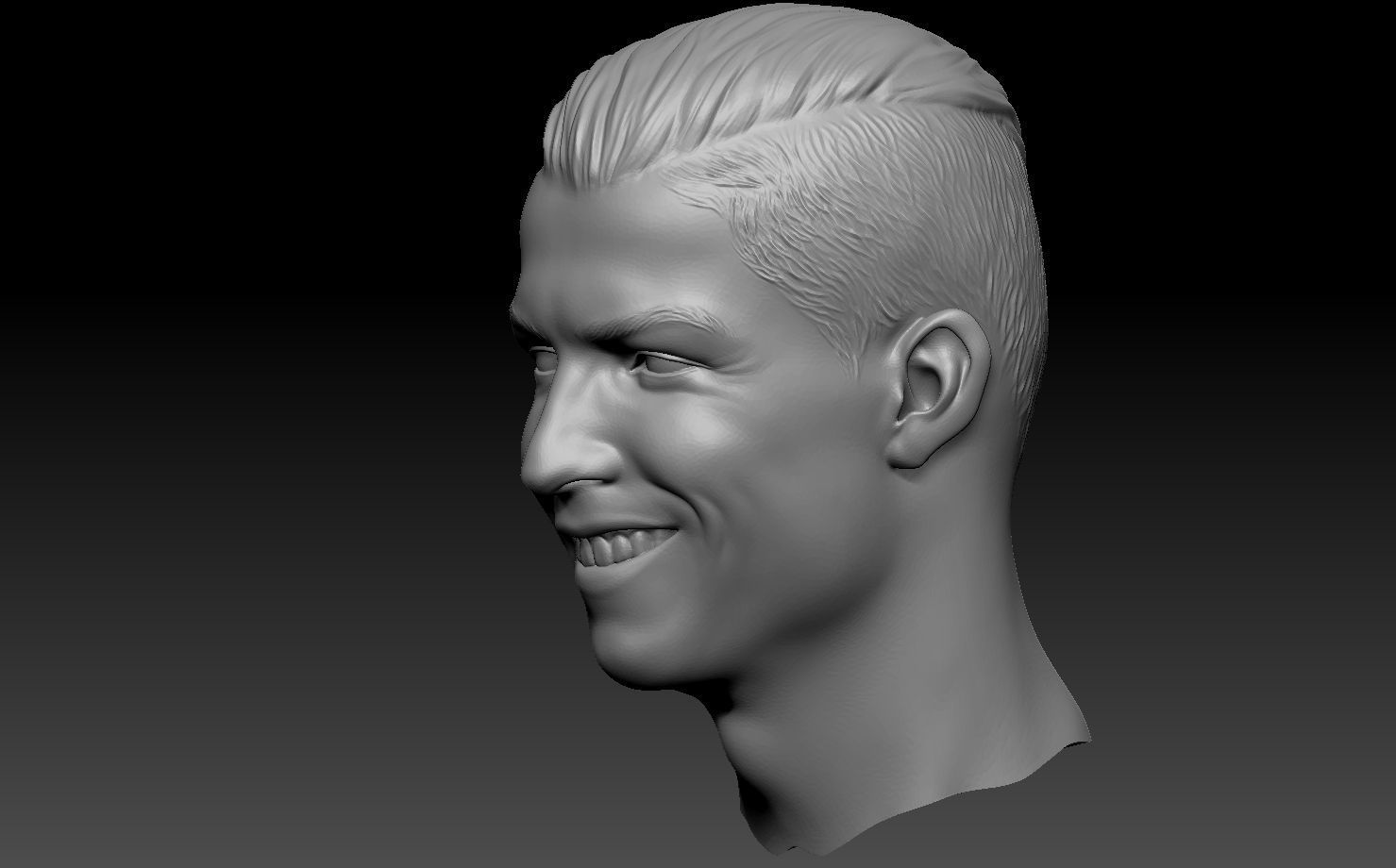 Cristiano Ronaldo CR7 3D Print 3D model 3D printable | CGTrader