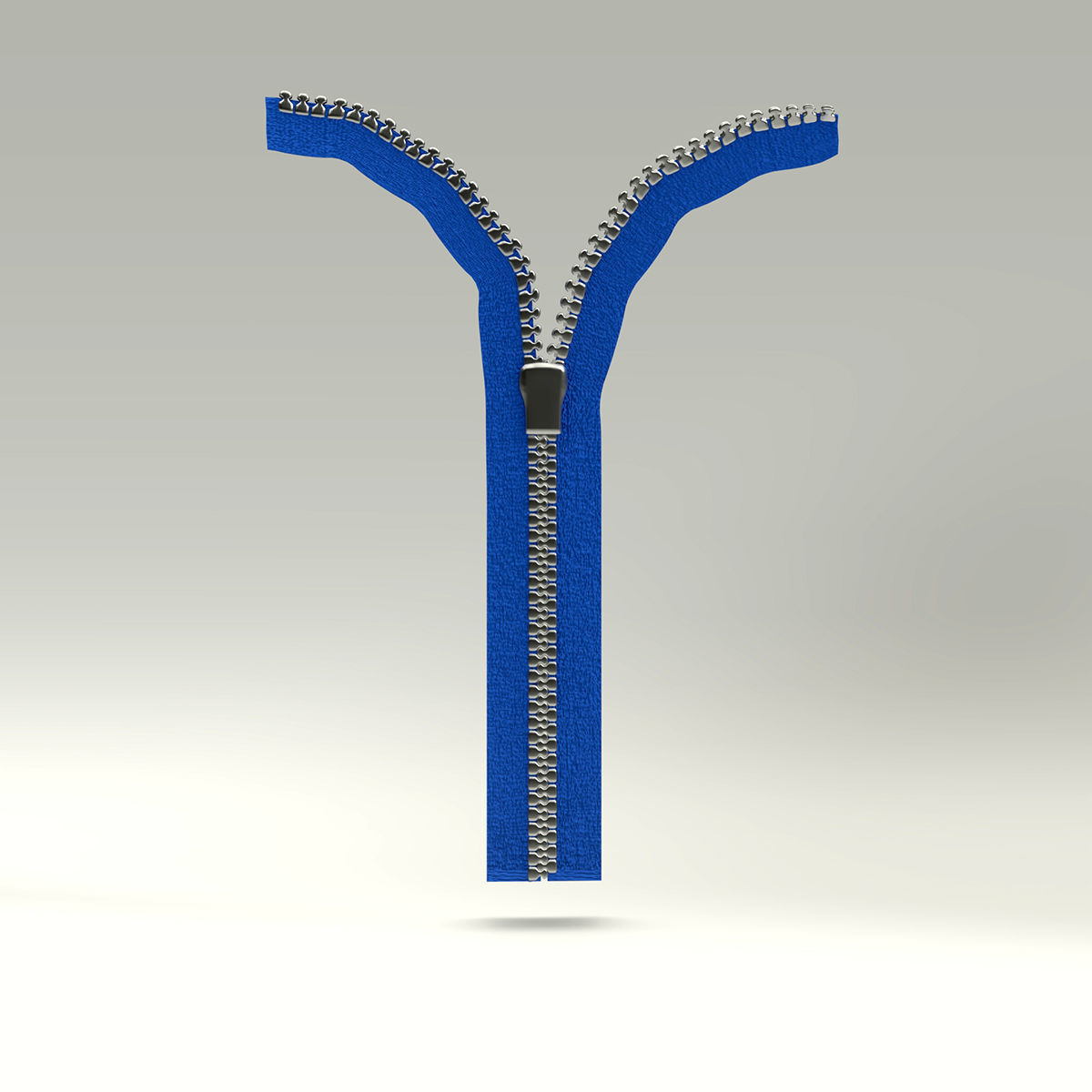 Zipper 3D model animated rigged | CGTrader