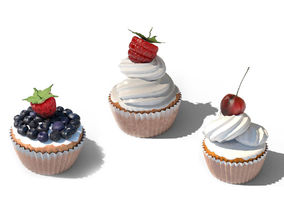 Cupcake 3D Models | CGTrader