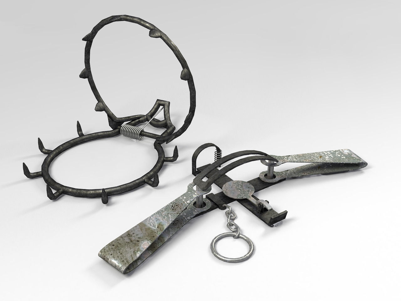 Traps 3D model | CGTrader