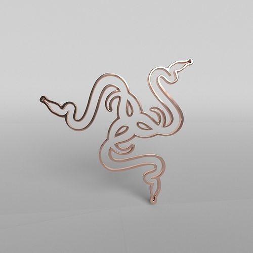 Razer Logo v1 005 free VR / AR / low-poly 3D model | CGTrader