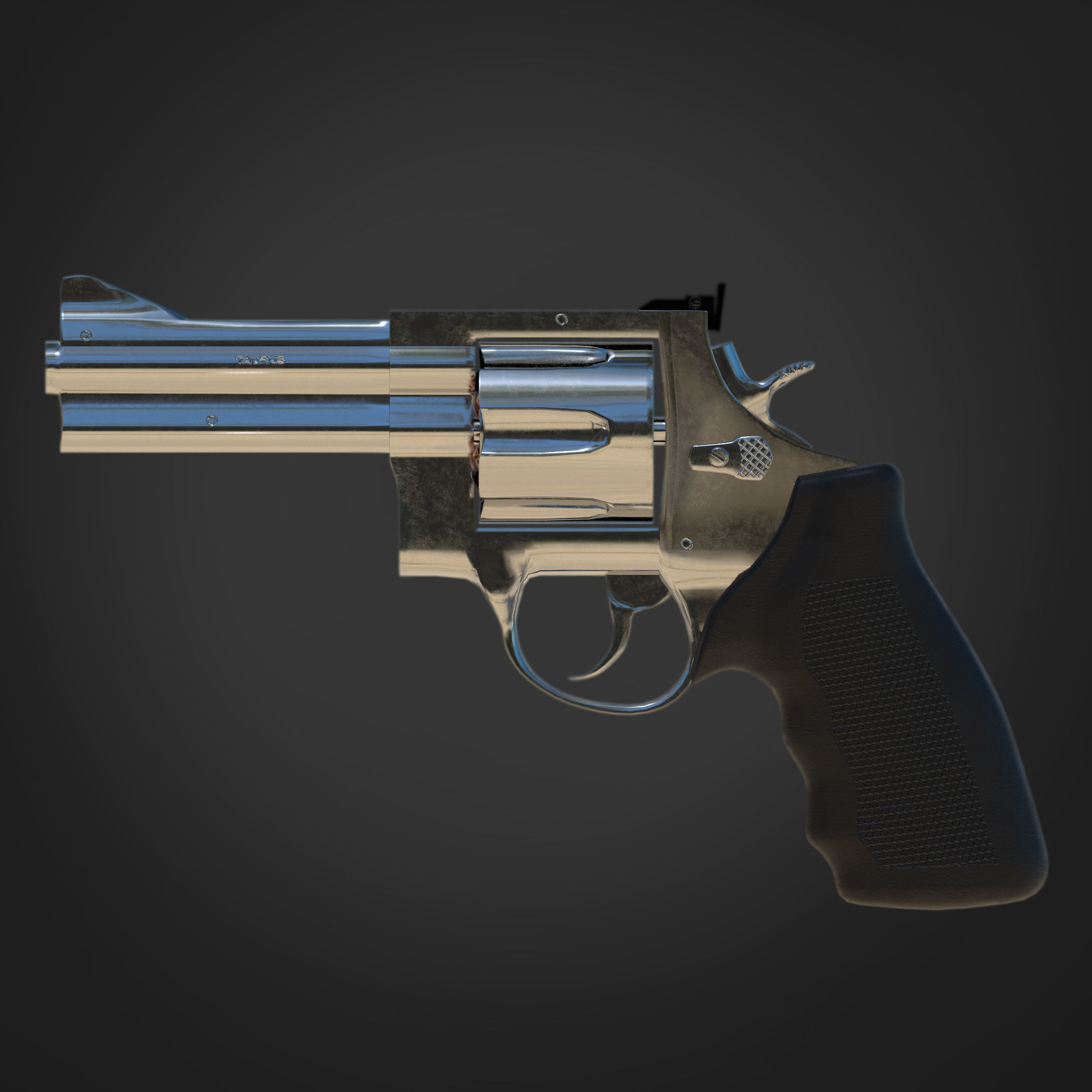 Taurus 44 4 Inch 3D Model 3D model | CGTrader