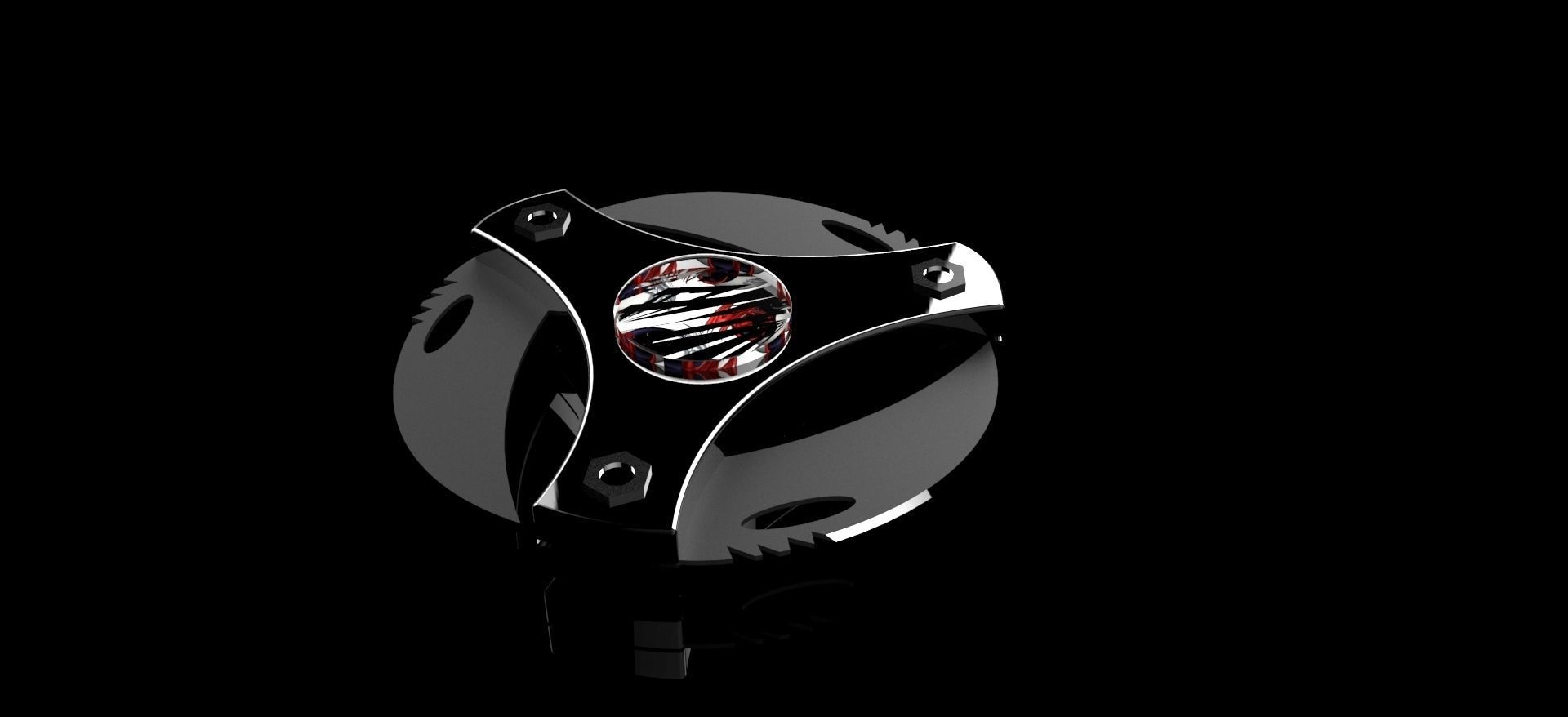 Cyclone Knife 3D model 3D printable | CGTrader