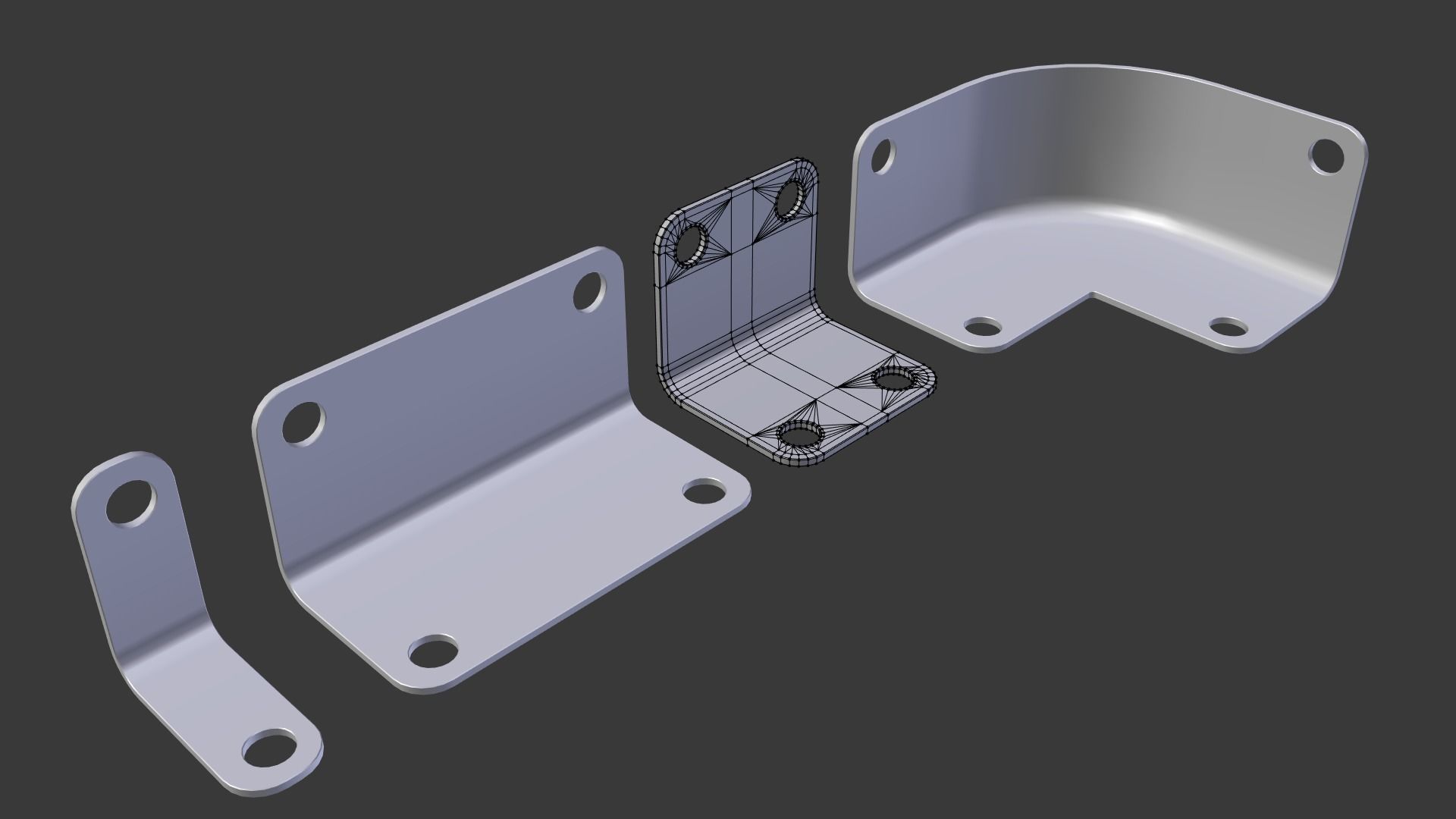 Fasteners 3D model | CGTrader