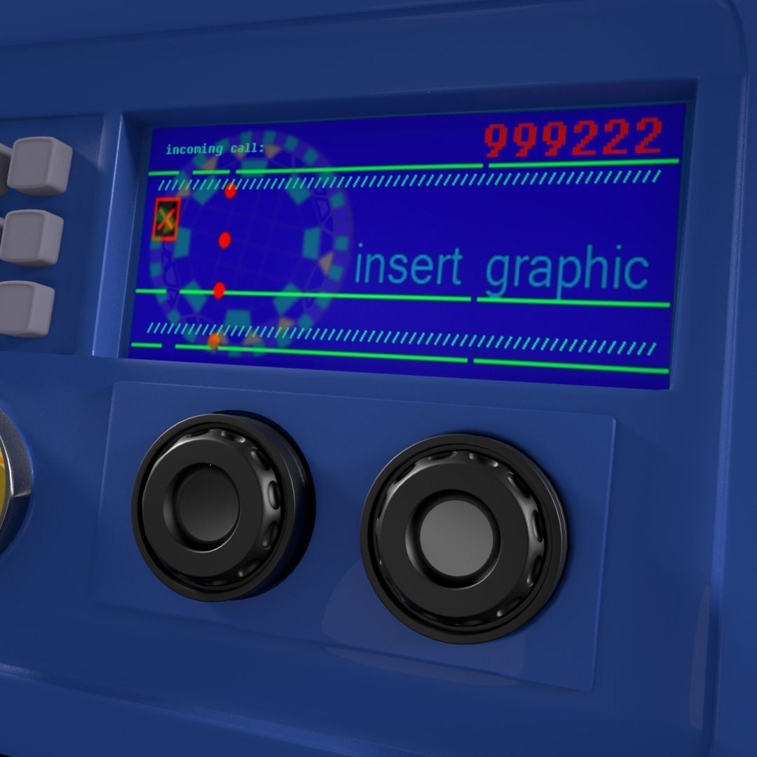 Control Panel Box 3D model | CGTrader