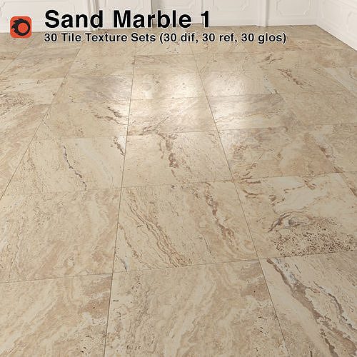 Sand Marble Tiles Pack 1 Texture | CGTrader