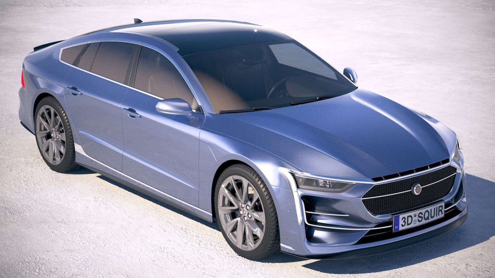 Generic Sedan 2020 3D model | CGTrader