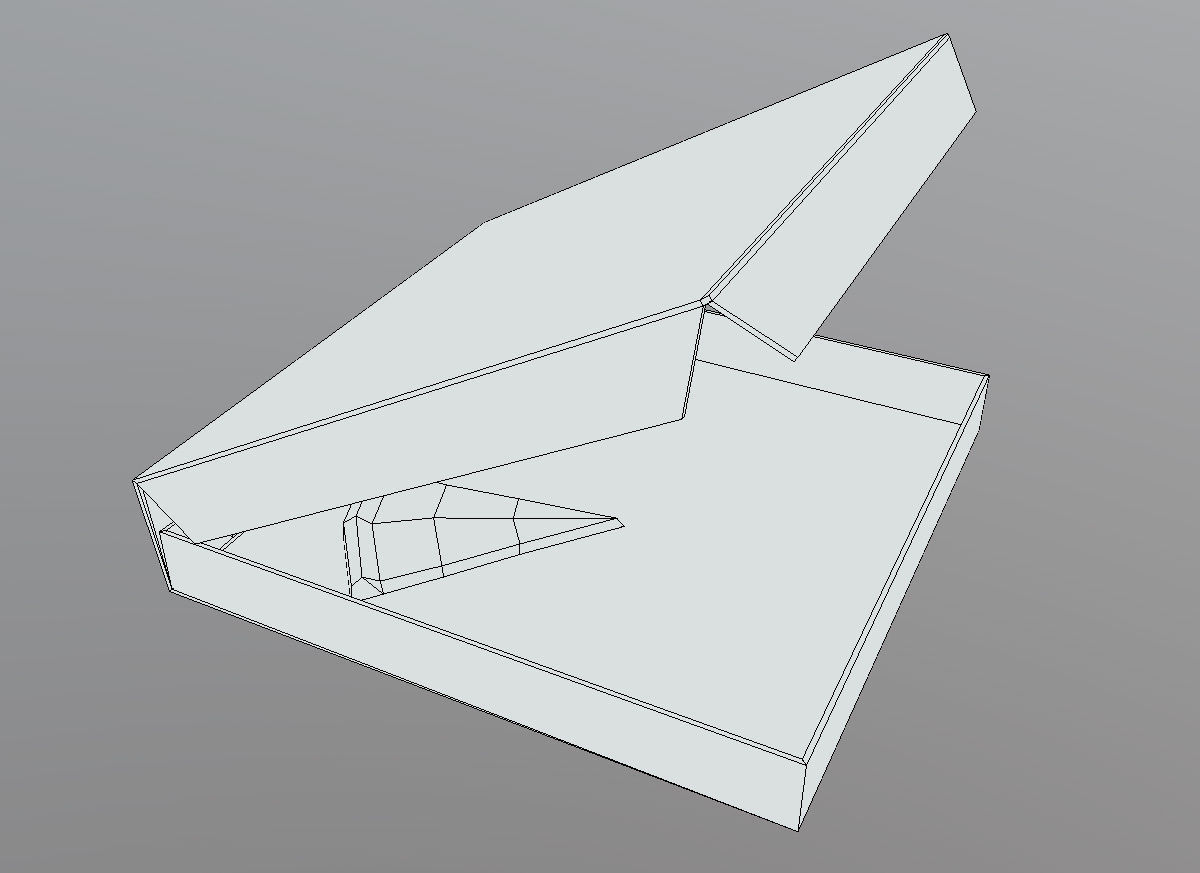 3D model Pizza Box VR / AR / low-poly | CGTrader