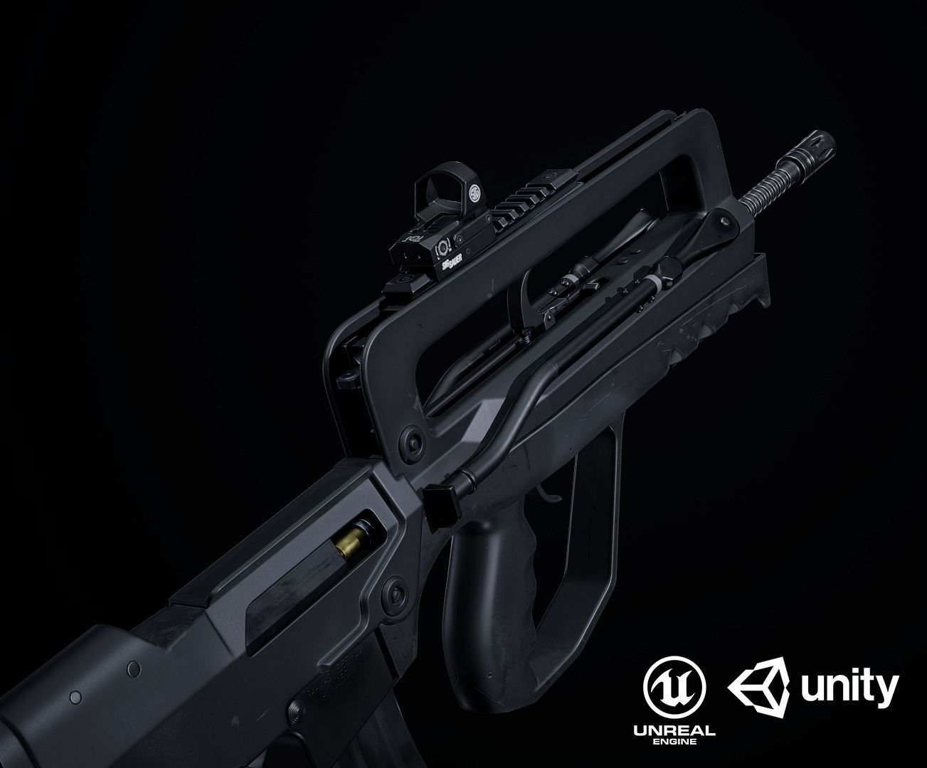 3D model Famas G2 PBR VR / AR / low-poly | CGTrader