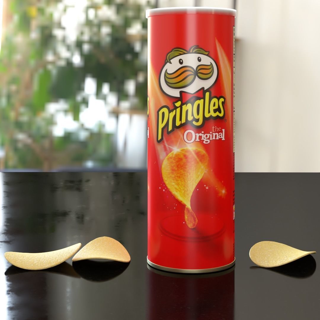 Pringles The Original 3D model | CGTrader