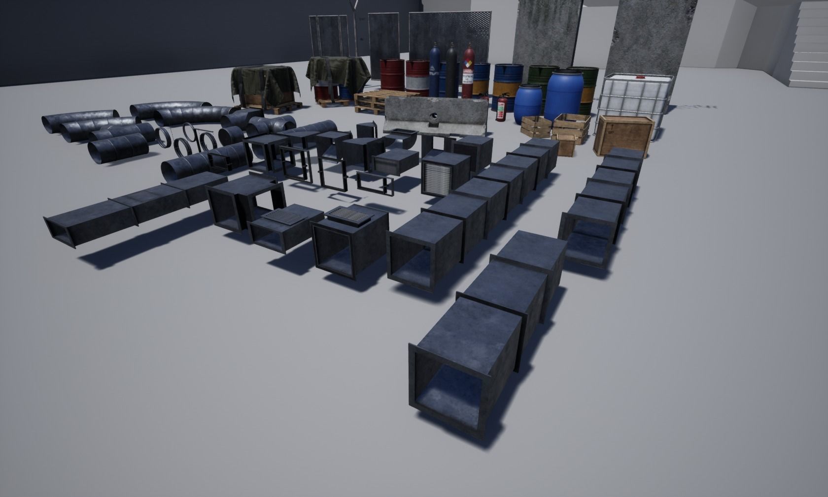 3D model Props Pack 1 VR / AR / low-poly | CGTrader