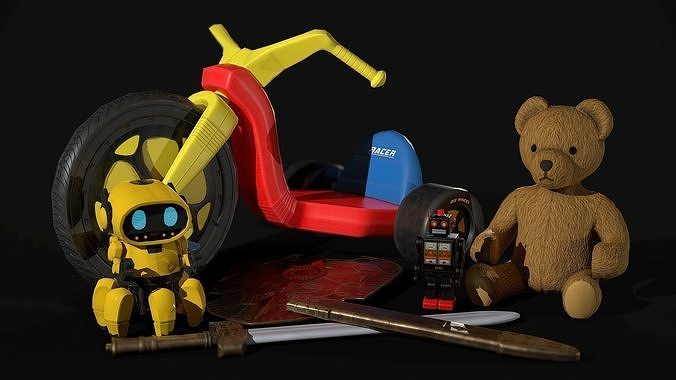 3D model Game Ready Toy Collection VR / AR / low-poly | CGTrader