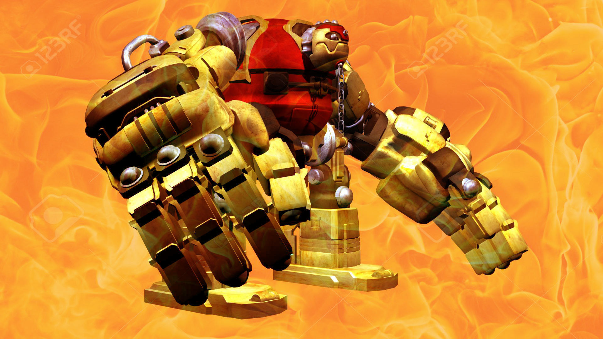 Mongrol 3D Character Model 3D model rigged | CGTrader