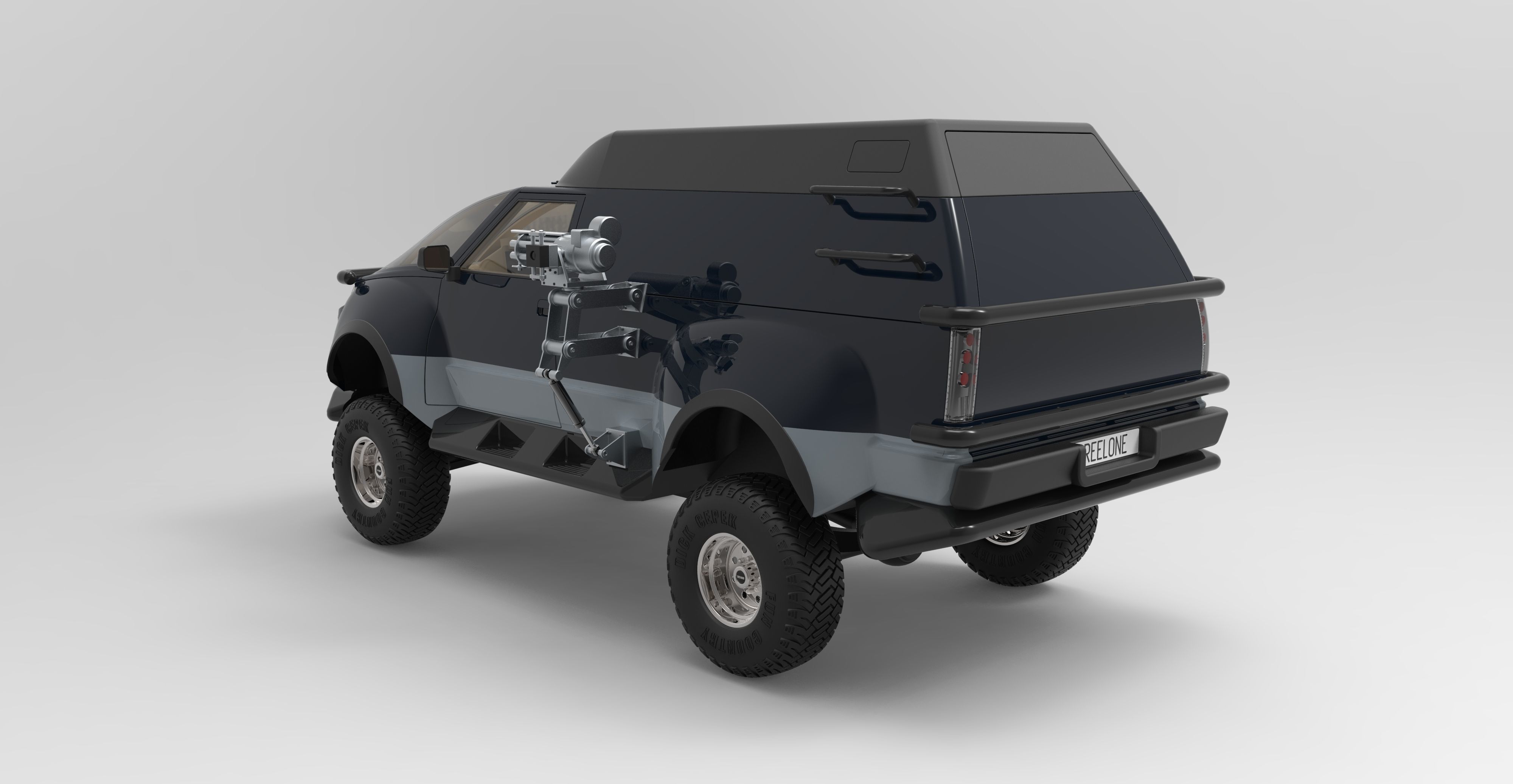 Truck from the movie Tango and Cash 3D model | CGTrader