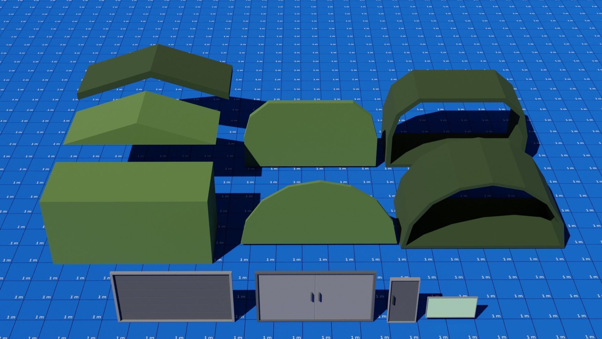 3D model Low poly Military Base VR / AR / low-poly | CGTrader