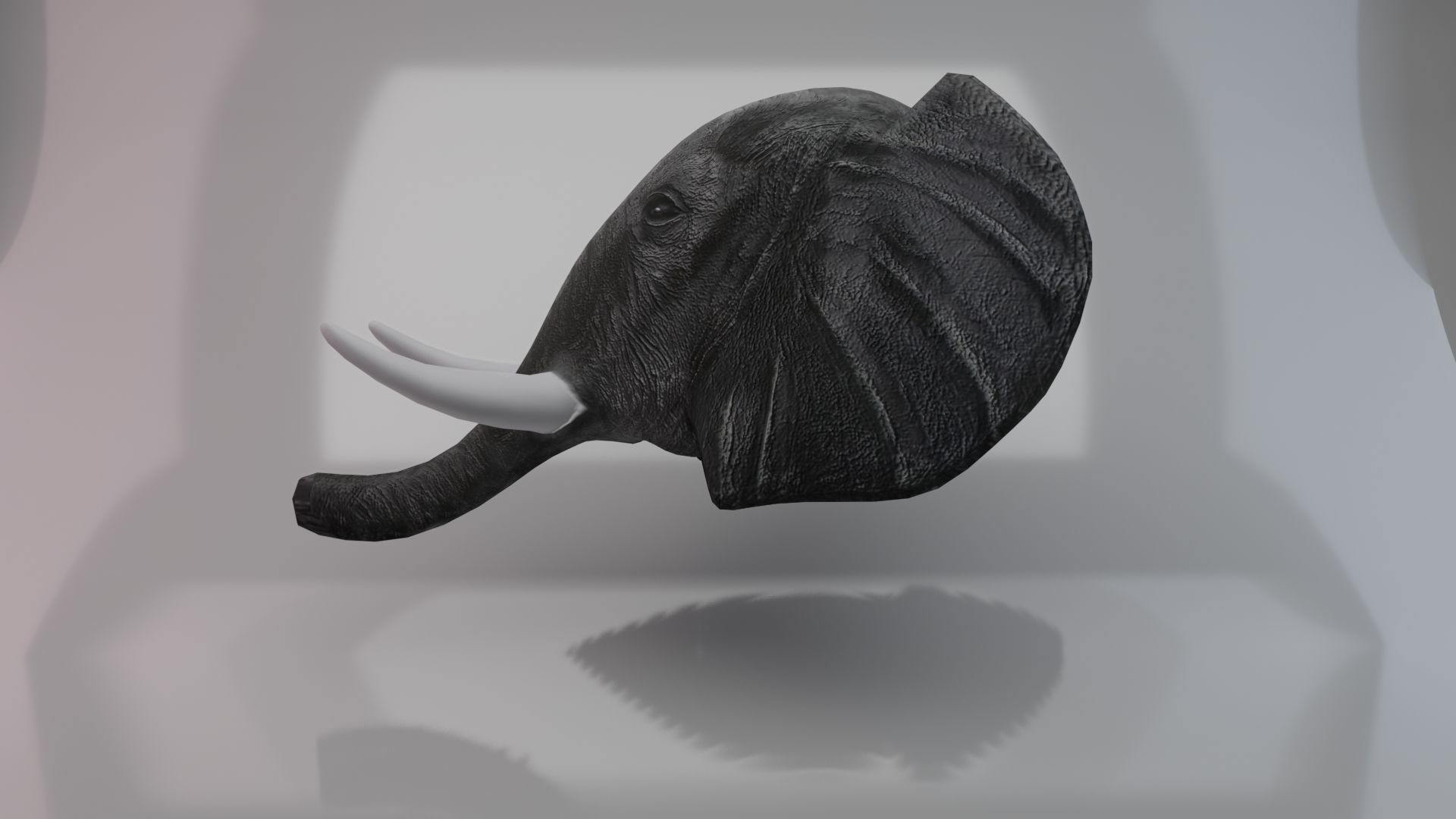 3D model Elephant Head Mask VR / AR / low-poly | CGTrader
