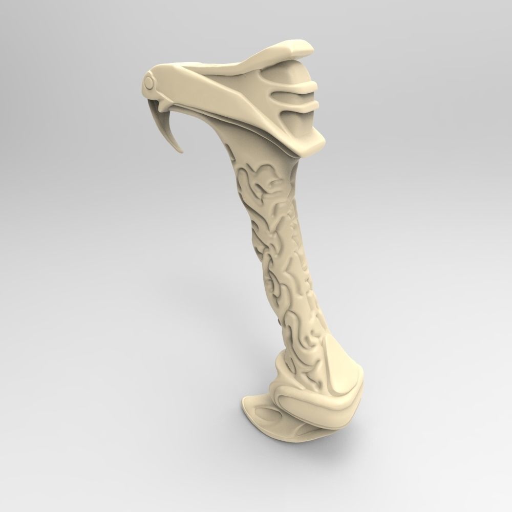 predator whip wolf 3D model 3D printable | CGTrader