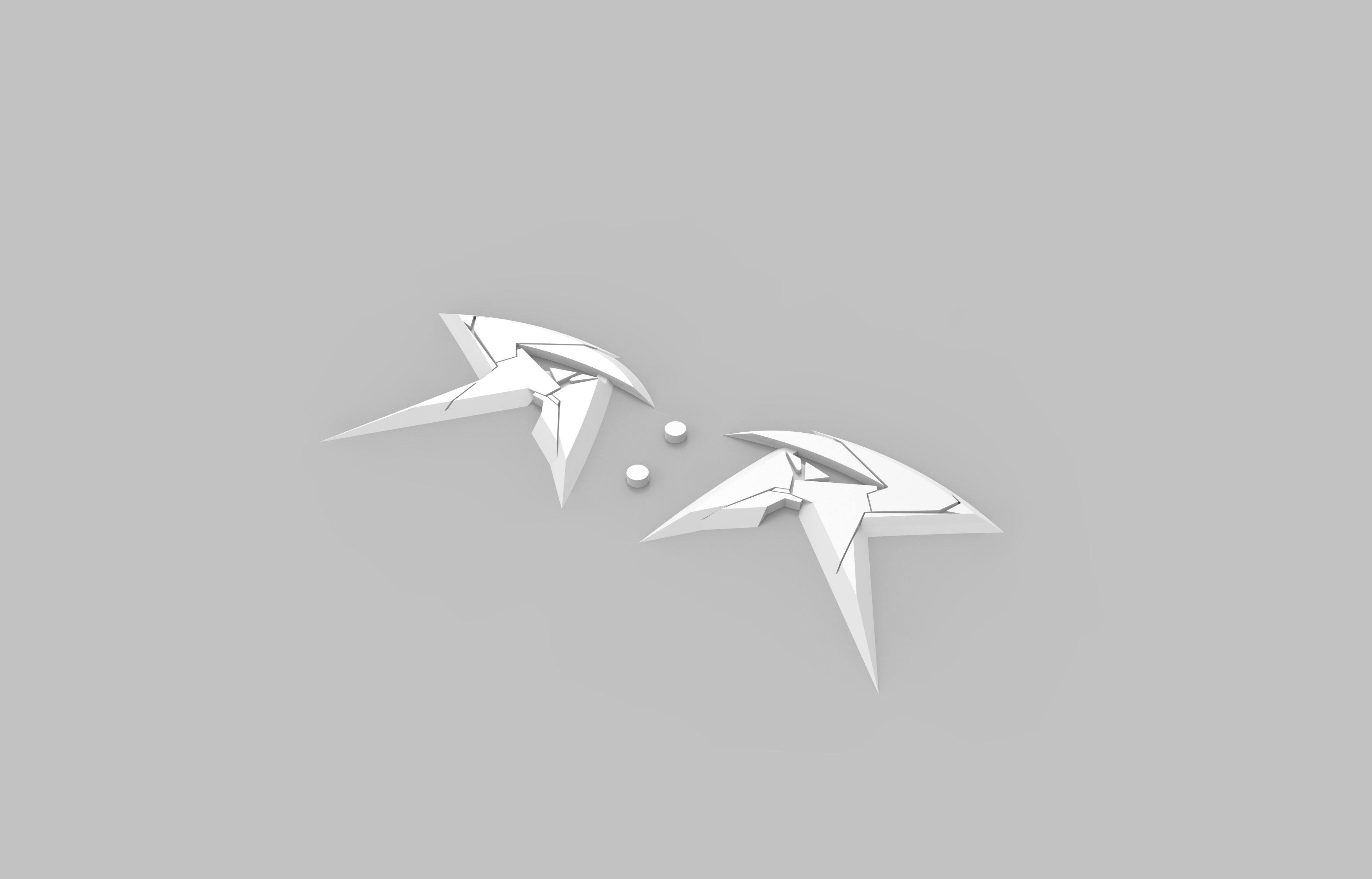 HBOmax DC Titans Robin Logo STL 3D model 3D printable | CGTrader